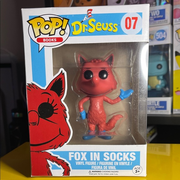 Funko | Toys | Funko Dr Seuss Red Fox In Socks Figure | Poshmark